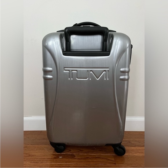 Tumi | Bags | Tumi Silver International Carryon Luggage | Poshmark